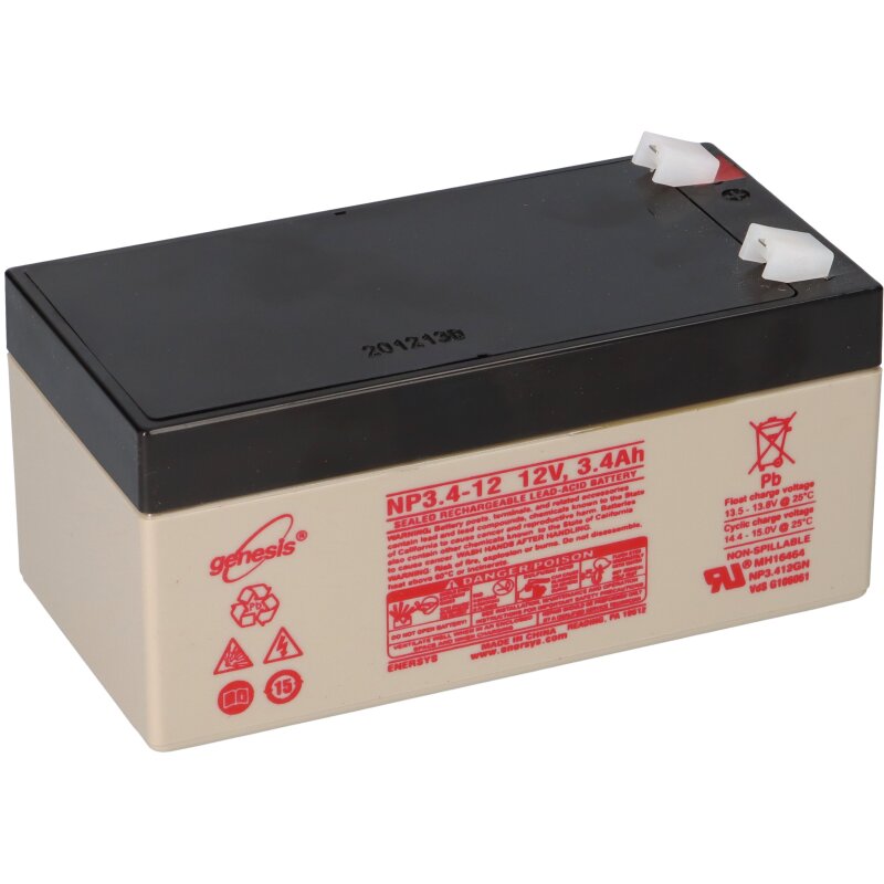 Bleiakku Genesis 12V 3,4Ah NP3.4-12 AGM Standard