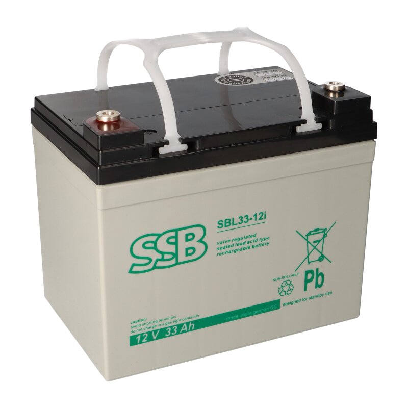 SSB Blei Akku SBL 33-12i AGM Batterie - 12V 33Ah