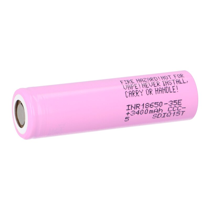 Samsung 18650 Lithium Akku 35E INR18650 3500mAh 3,7V
