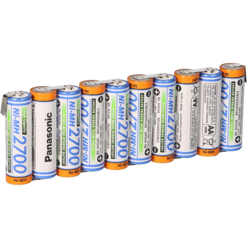 10er Reihe Panasonic Akkupack 12V 2700mAh kaufen