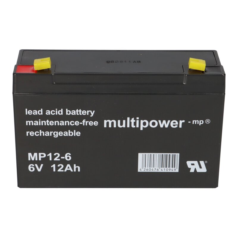 Multipower Blei-Akku AGM MP12-6 6V 12Ah online kaufen