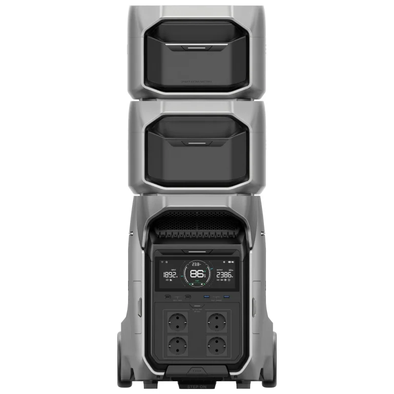 EcoFlow DELTA PRO 3 Powerstation mit DELTA PRO 3 Extra Batterie 2x