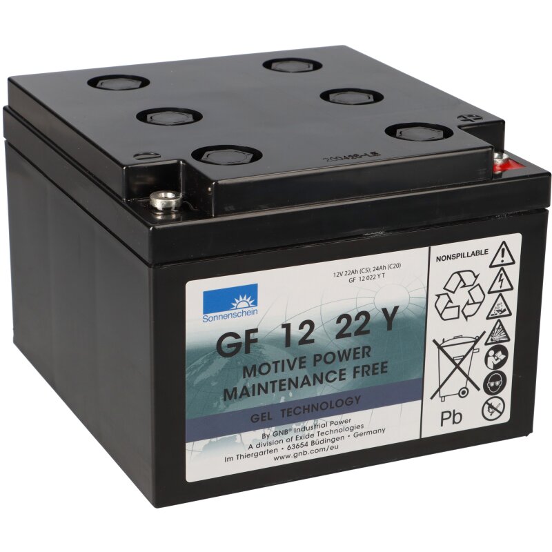 Exide Sonnenschein GF 12022 YF Bleigel Antriebsbatterie