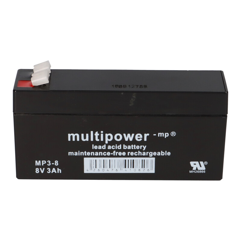 Multipower Blei-Akku AGM MP3-8 8V 3Ah online kaufen