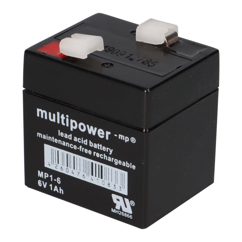 Multipower Blei-Akku MP1-6 AGM 6V 1Ah online kaufen