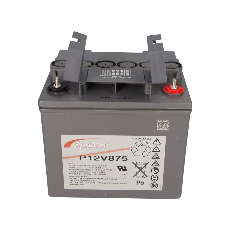 Exide Sprinter P12V875 | 12V 41Ah Blei-AGM Akku | Akkuman