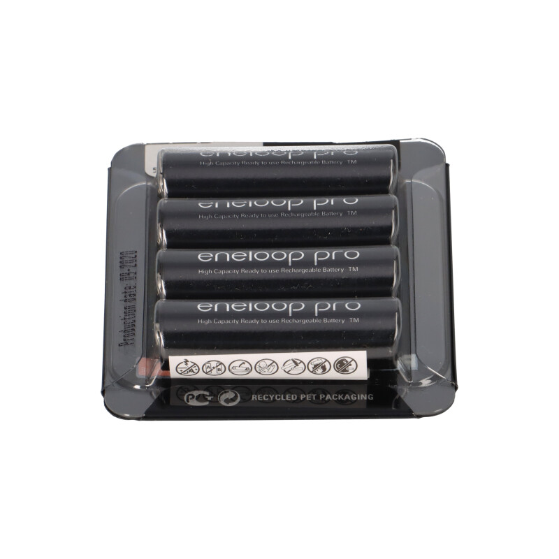 Eneloop Aa Pro Mignon Akku Bk 3hcde 4le Ni Mh 1 2v 2500mah 4er Storag