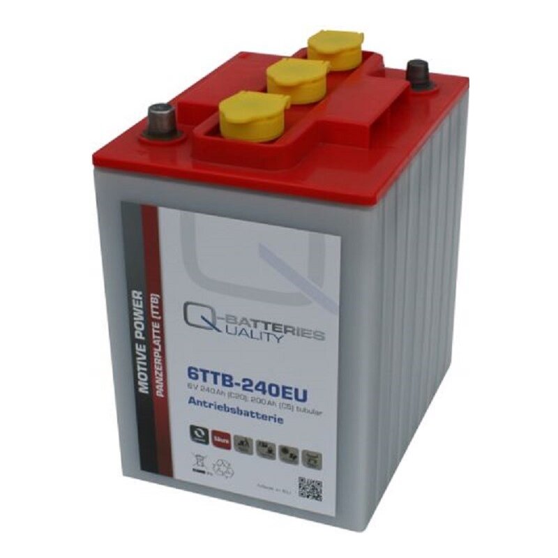 Blockbatterie 6TTB-240EU 6V 240Ah Q-Batteries online kaufen