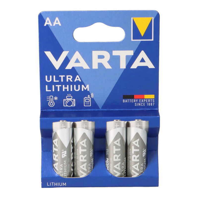 40x Varta Ultra Lithium AA Mignon Batterie 10x 4er Blister 6106 kaufe