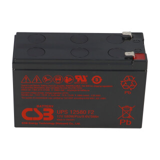 CSB AGM Bleiakku UPS 12580 12V 9,4Ah 580W Hochstrom-Akku