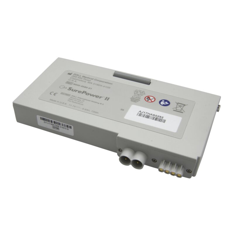 Original Li Ion Akku passend für Zoll Defibrillator X-Serie/ Propaq M