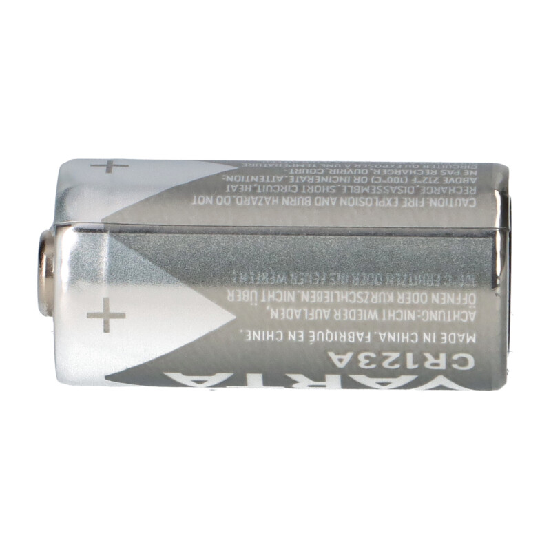 Varta CR123A CR123 Lithium Batterie 3V 1480mAh 1er Blister